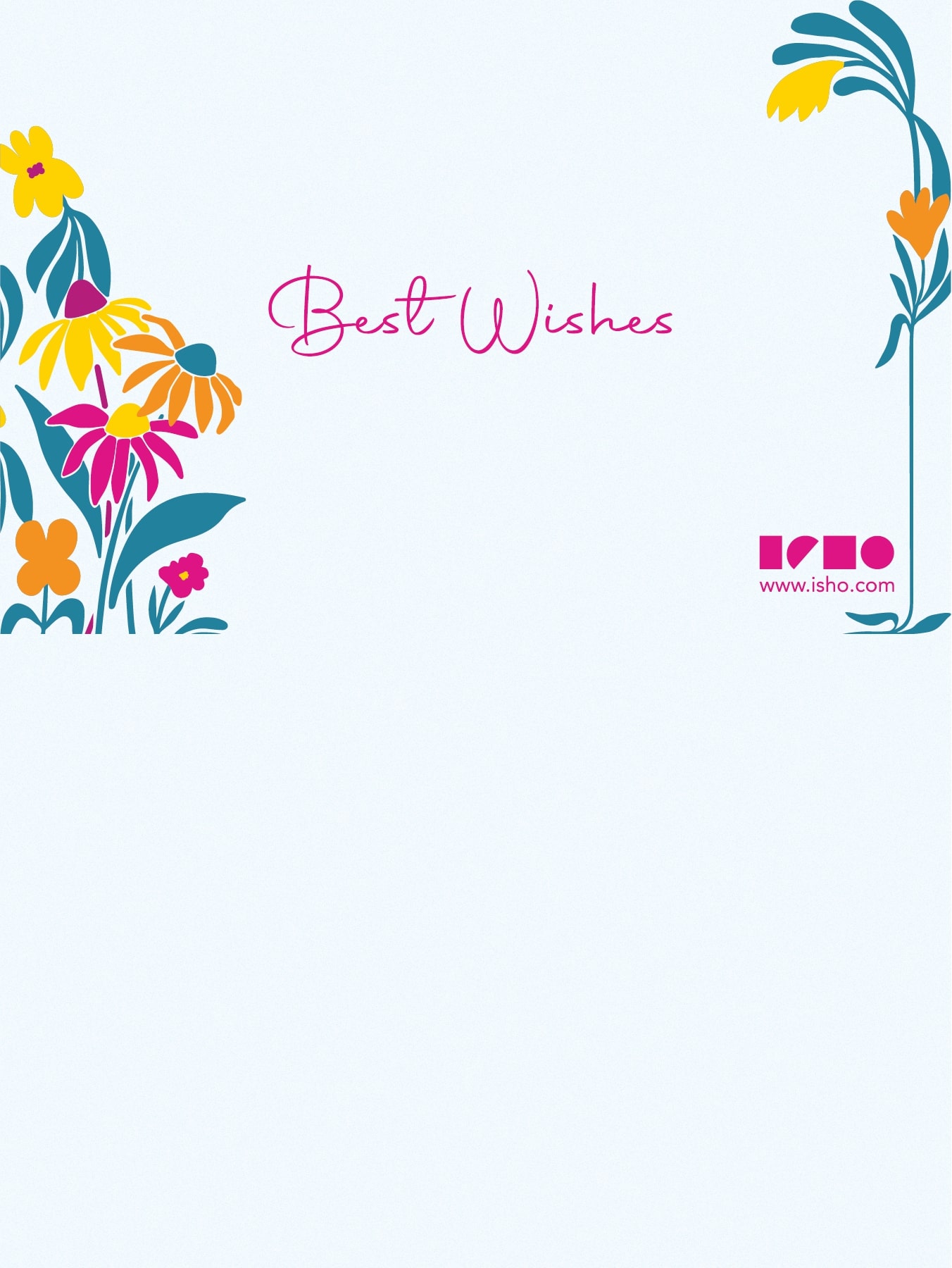 Best Wishes Card